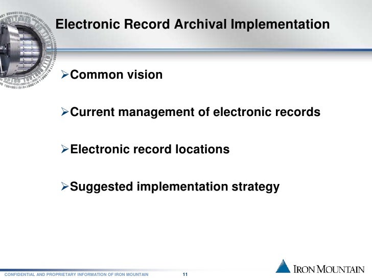 Preserving Electronic Records Records Management Best Practices By Preserving Electronic Records Records Management Best Practices By