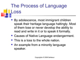 Preserving Heritage Languages | PPT