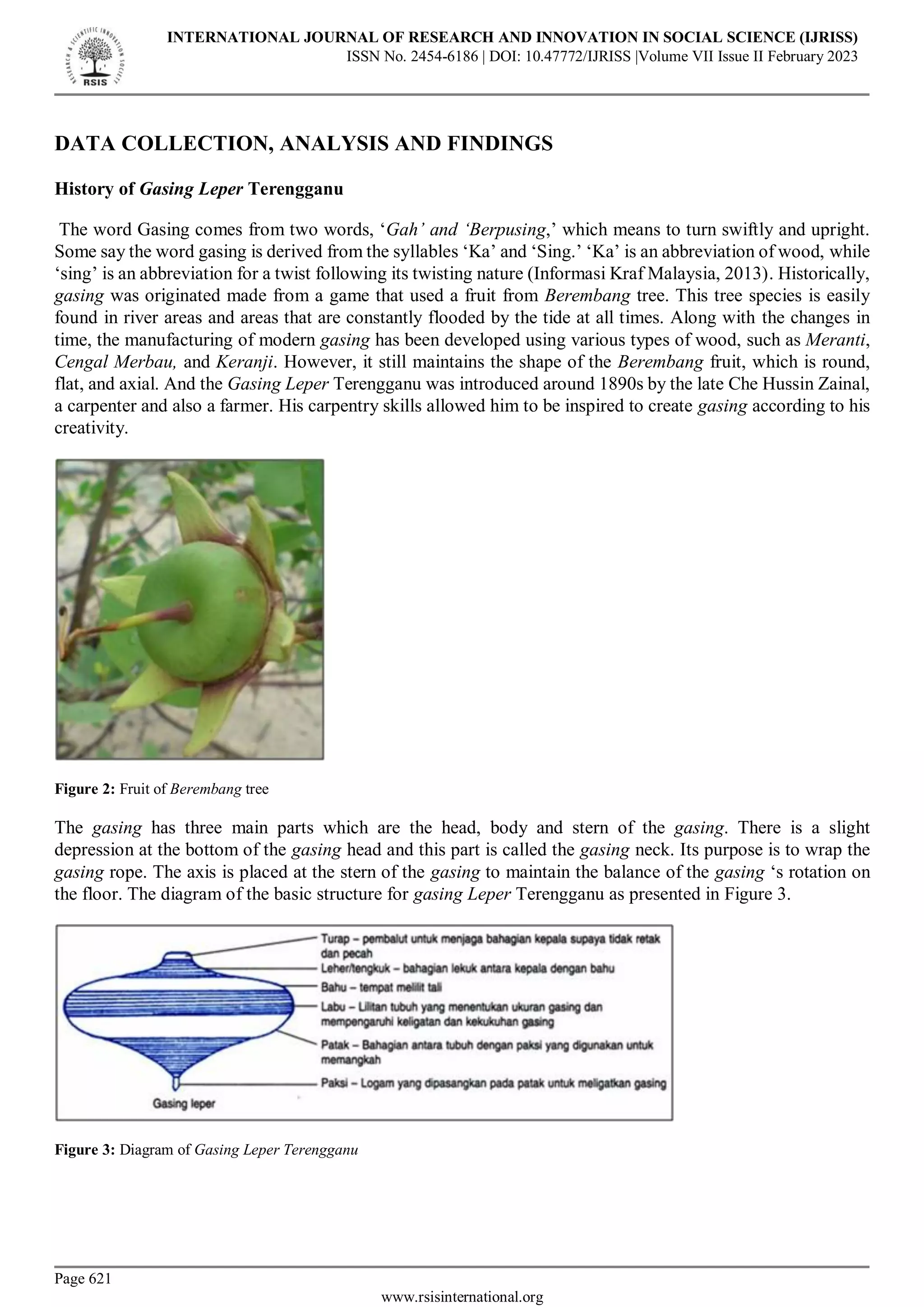 Preserving Malaysia’s Intangible Cultural Heritage: A Case Study of ...