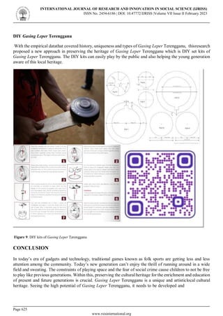 Preserving Malaysia’s Intangible Cultural Heritage: A Case Study of ...