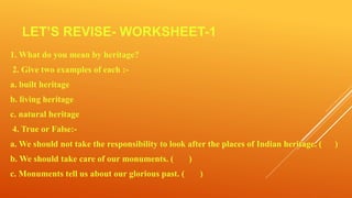 Preserving our heritage.ppts