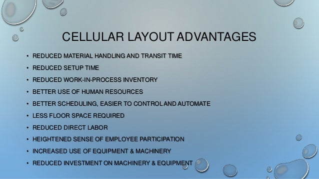 Cellular LayOut
