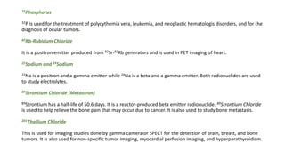 Presesntation radioisotopes techniques | PPTX