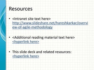 Agile software development process | PPTX | Computer Software and ...