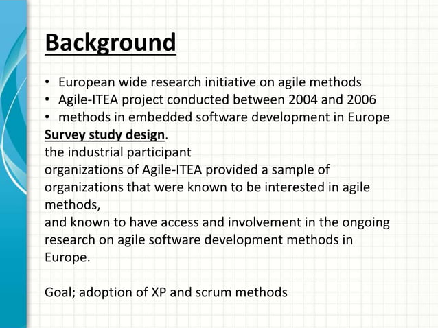 Agile software development process | PPT