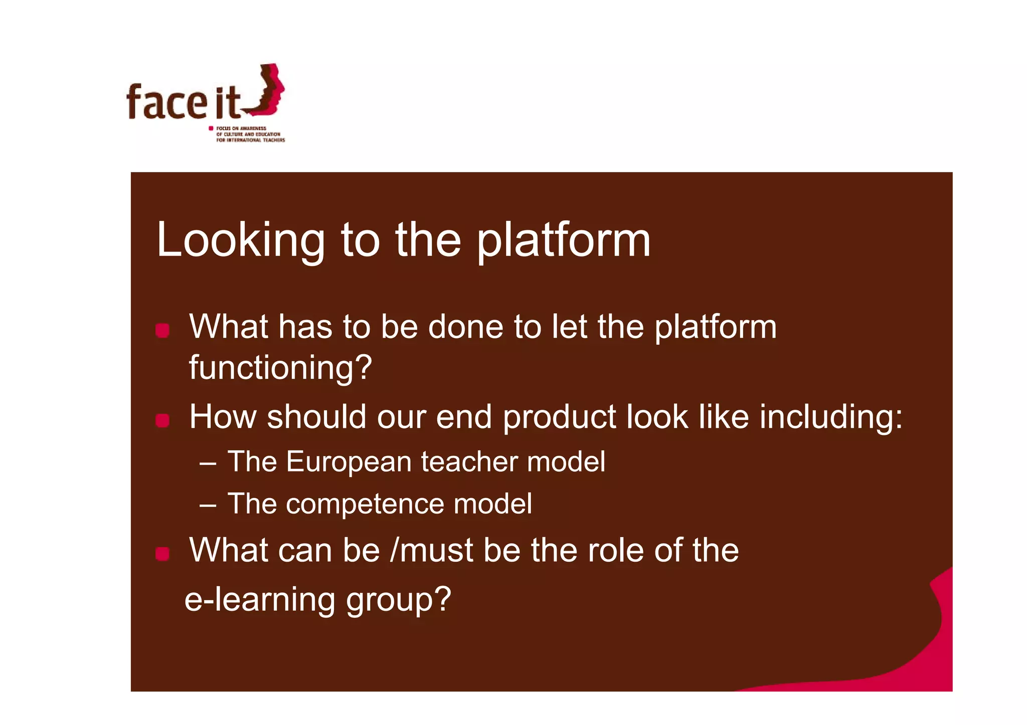 Structure of the competence model for an European teacher | PDF