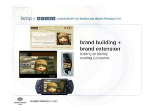 Design for Transmedia Audiences - Catherine Gleeson | PPT