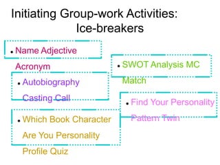 Presentation on group work procedure | PPTX