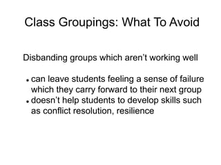 Presentation on group work procedure | PPTX