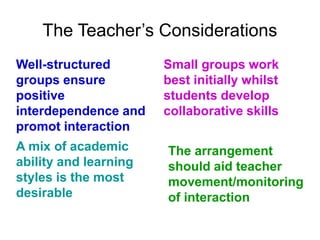 Presentation on group work procedure | PPTX