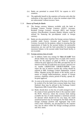 Preshipment credit | PDF