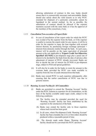 Preshipment credit | PDF