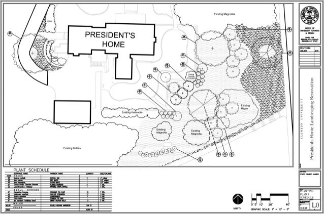 Clemson Planting Plan