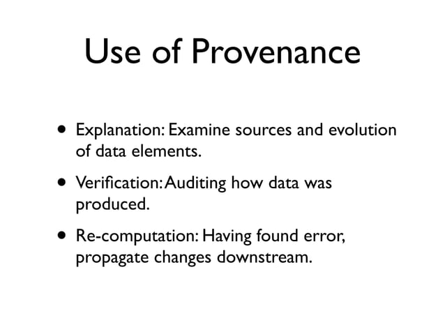 Panda Provenance | PPT