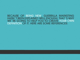 Guerrilla Marketing: History and definition | PDF