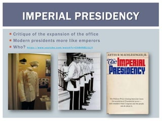 Presidency in action | PPT