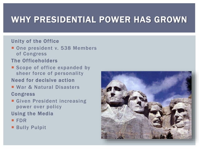 Presidency in Action -- Ch 14 | PPT
