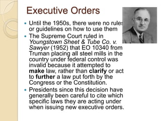 Presidency key terms | PPTX