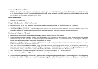 COP27: Draft outcome and decision paper | PPT