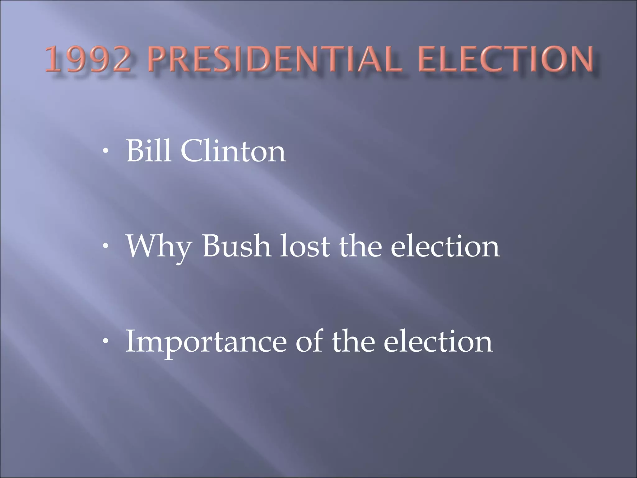 President George Bush | PPT