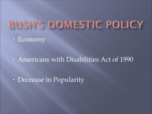 President George Bush | PPT