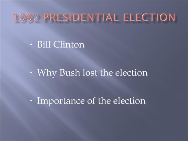 President George Bush | PPT