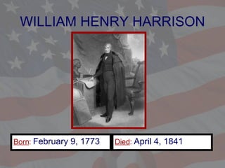 President Report Harrison | PPT