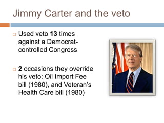 President and power of veto | PPTX