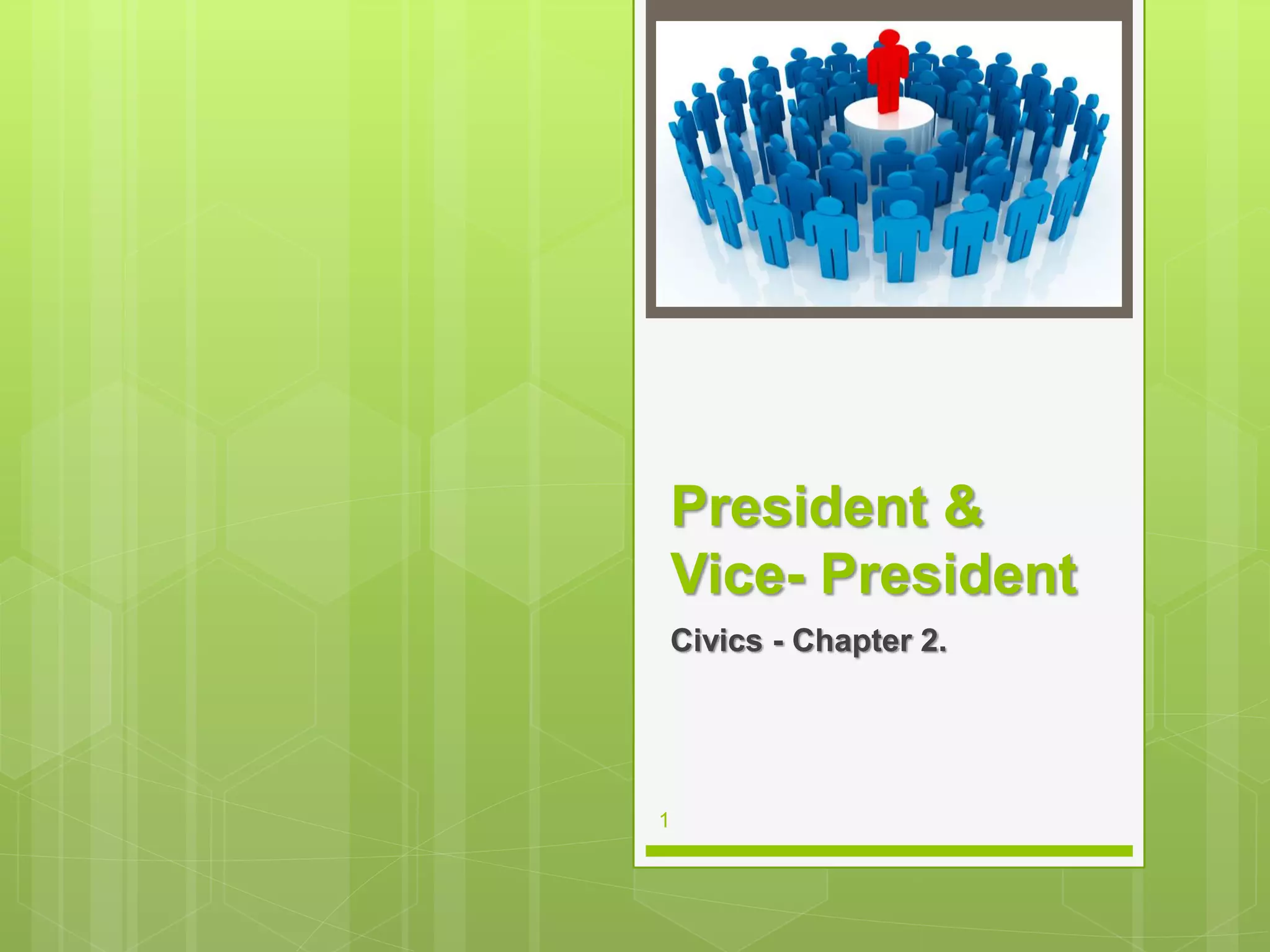 President and Vice -President | PPTX