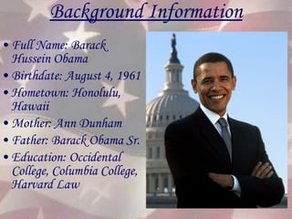 President Barack Obama | PPT