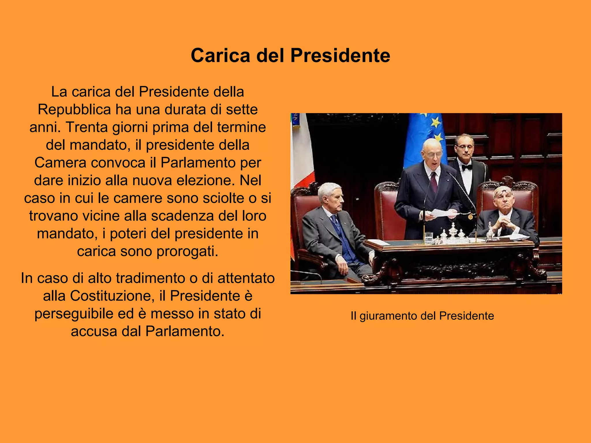 Presidente Repubblica | PPT