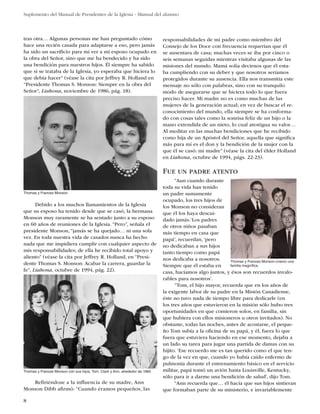 Biografía del Pte Thomas S. Monson | PDF
