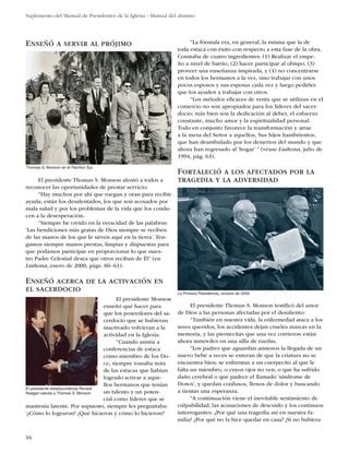 Biografía del Pte Thomas S. Monson | PDF