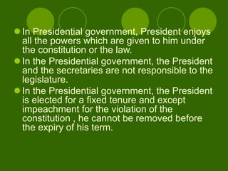 presidential-government (1).ppt