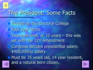 Presidential Roles | PPT