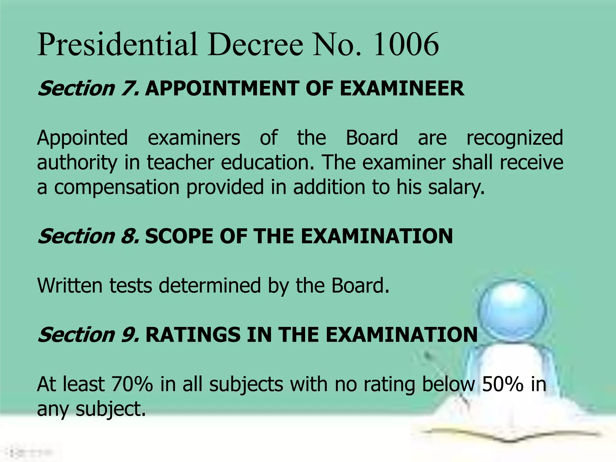 Presidential decree no. 1006 | PPTX