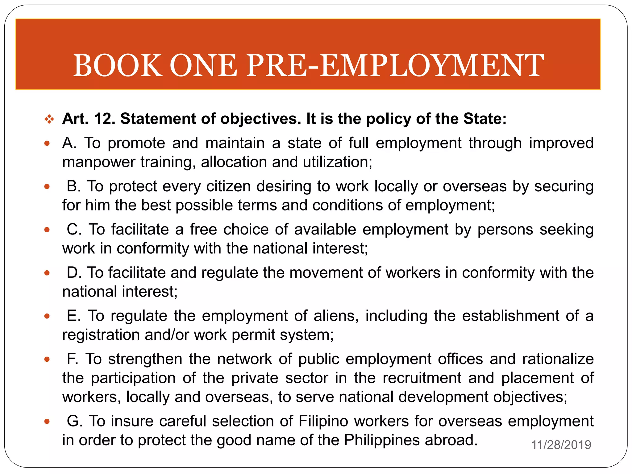 Presidential decree no442 | PPTX