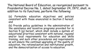 PRESIDENTIAL DECREE NO. 6-A FOUNDATION OF EDUCATION.pptx