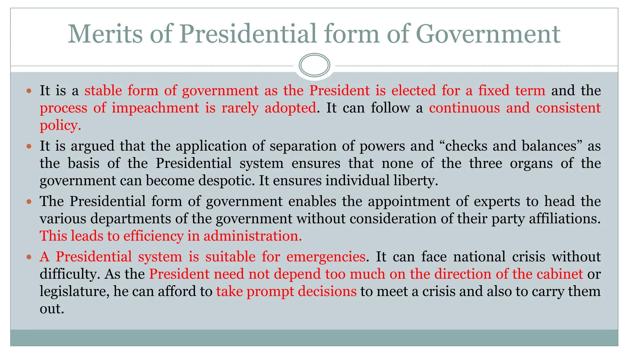 Presidential Form Of Government pol.pptx