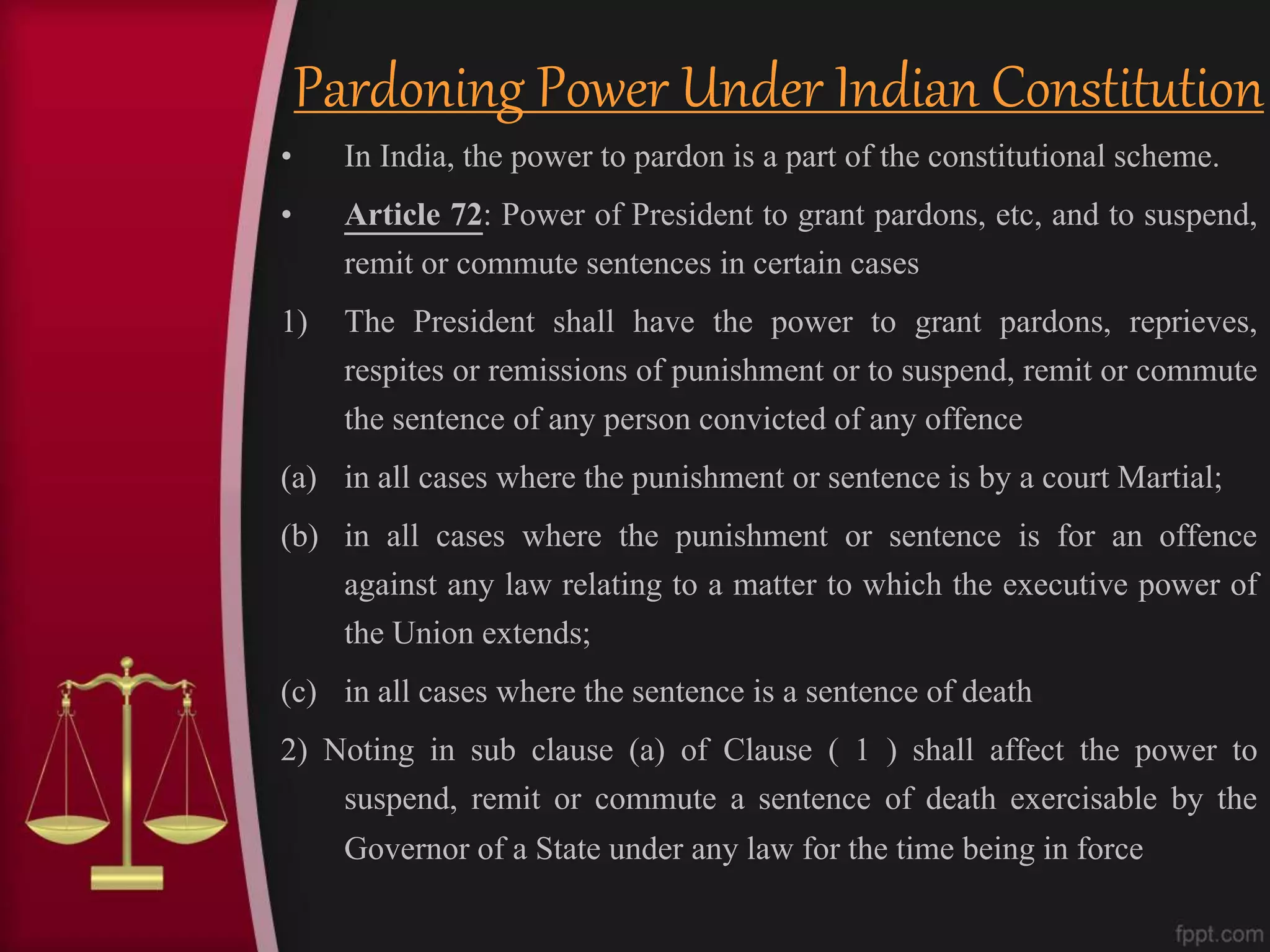 Presidential Pardon | PPTX