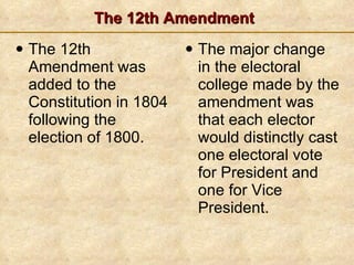 Presidential selection and nominations | PPT
