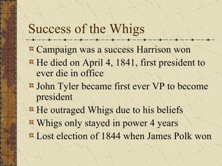 President Jackson And The Whig Party | PPT