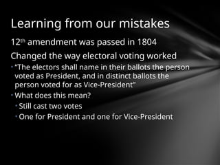 Notes on the various roles and powers of the president of the united ...