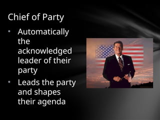 Notes on the various roles and powers of the president of the united ...