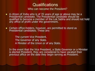 President of india | PPT