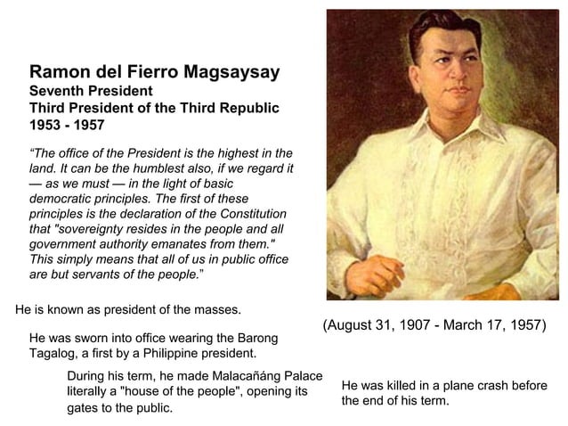 President of the philippines | PPT