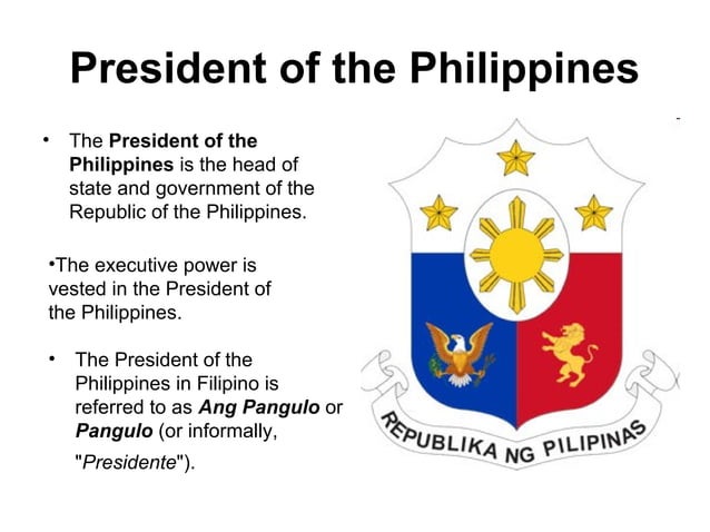 President of the philippines | PPT