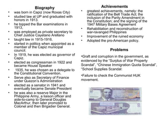 President of the philippines | PPT