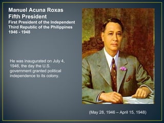Presidents of the third republic | PPT