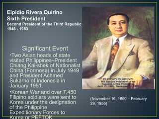 Presidents of the third republic | PPT